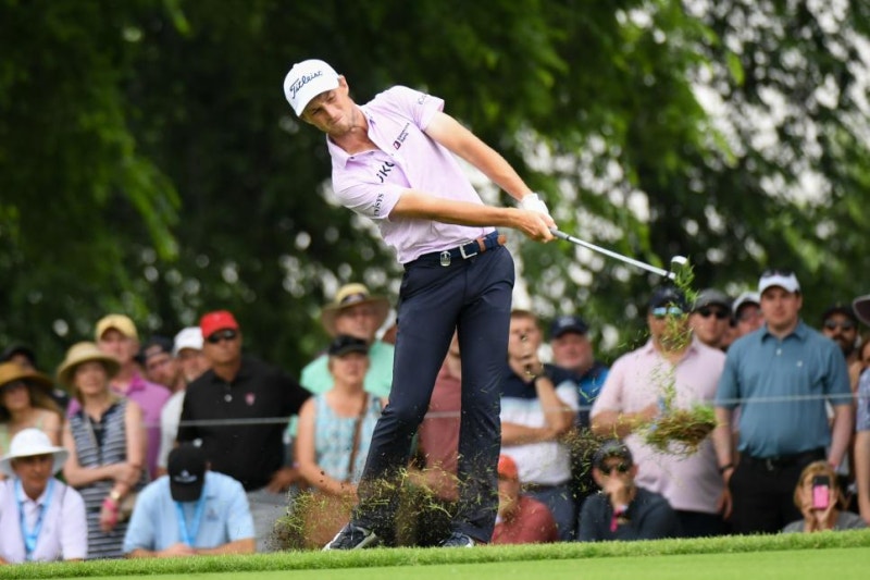 USPGA 챔피언십 우승 경쟁 ‘오리무중’…2R에서 세계랭킹 30위 美 잘라토리스, 1타차 선두…우즈 가까스로 커트 통과, 이경훈 41위…셰플러·캔틀레이·존슨은 탈락
