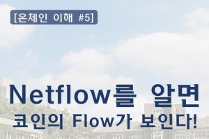 [온체인 이해 #5] Netflow를 알면 코인의 Flow가 보인다!