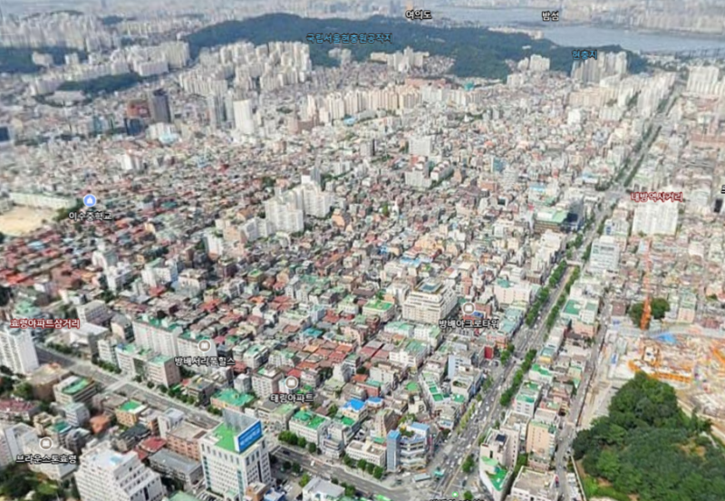 서울 모아타운 가능성 분석 서울 서초구 방배동 979 3 일대
