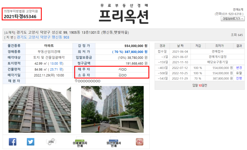 무료와 유료 경매 사이트 차이가 이 정도야😲 눈에 띈 경매 사례👉 부부간 임대차계약인데 소액임차인 보호를 받는다구요