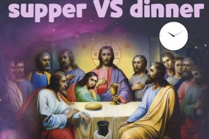 저녁 식사 영어로! supper VS dinner 차이!