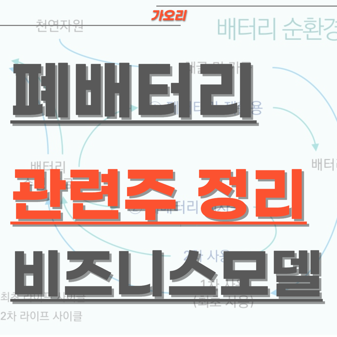 산업 배터리 순환경제 핵심 이슈 및 대응 전략