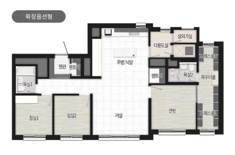 [지제역 반도체밸리 제일풍경채 2BL] 84B㎡ 유상옵션 분석 및 가이드