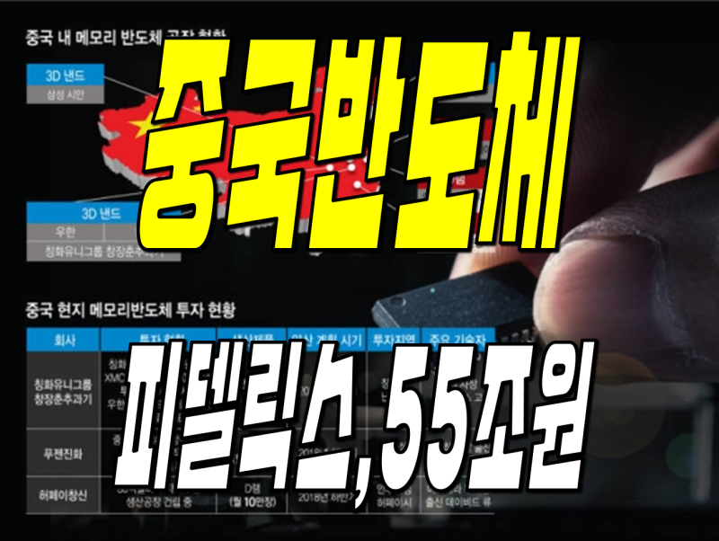 피델릭스 주가 전망 중국 반도체 관련주 중국 반도체 활성화 55조원 규모 국영펀드