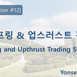 [Price Action #12] 스프링 & 업스러스트 전략 (Spring and Upthrust Trading Strategy)