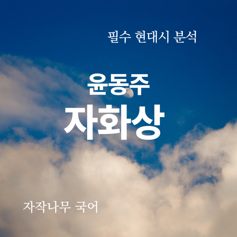 비상 국어 외 윤동주 자화상 분석