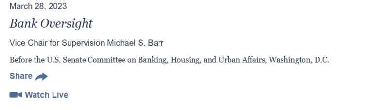 연준 부의장 청문회 발언 핵심 정리 : 은행 규제 강화 "RBO, CBO, LFBO, LISCC 규제"가 시장에 미치는 영향