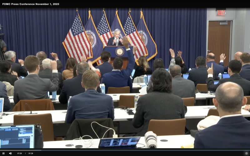 FOMC 11월 회의: 파월 의장 모두 발언 및 기자회견 전문