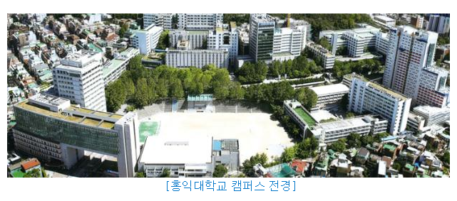 홍익대 서울캠퍼스 이렇게 바뀝니다