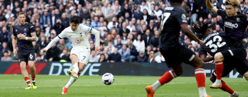 EPL 30라운드 결승골 주인공 손흥민…“토트넘의 구세주”