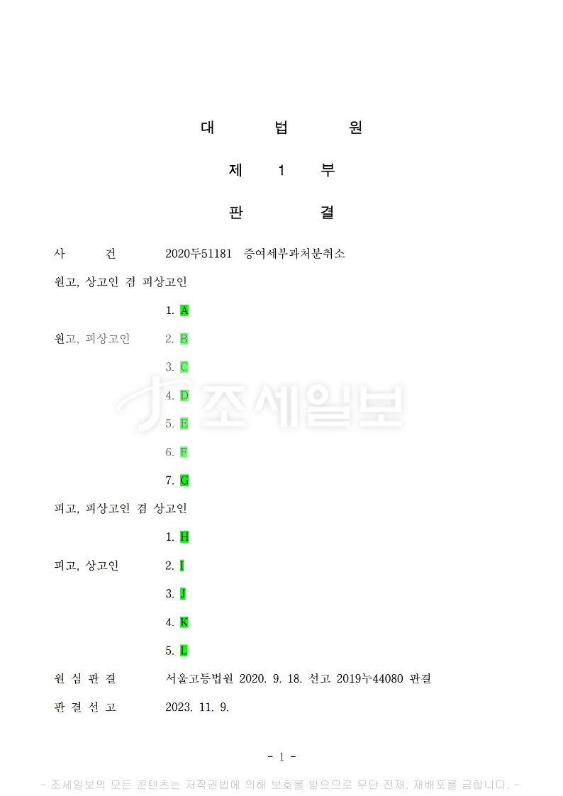 증여 의료기기업체의 주식을 특수관계인들이 취득하고 나서 상장되면서 상장차익이 생겼음에도 불구하고 증여세 신고를 하지 않았다고
