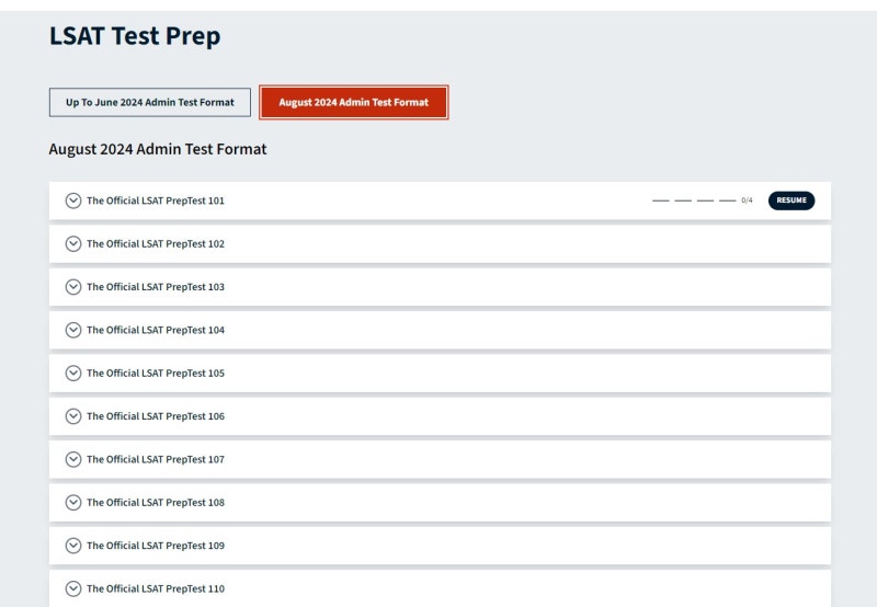'24년 8월 이후 LSAT 응시하실 분들 보세요.