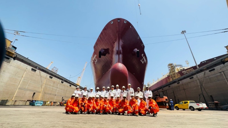 Manning requirement onboard during Dry Dock