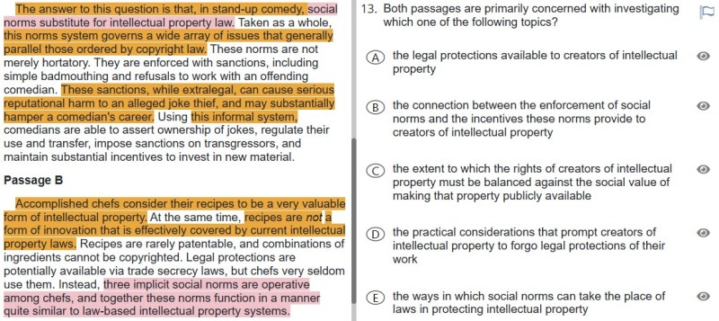 LSAT RC 최적화된 독해법 - 실전 응용 (12): PT 83 - RC 세번째 지문 문제 해설