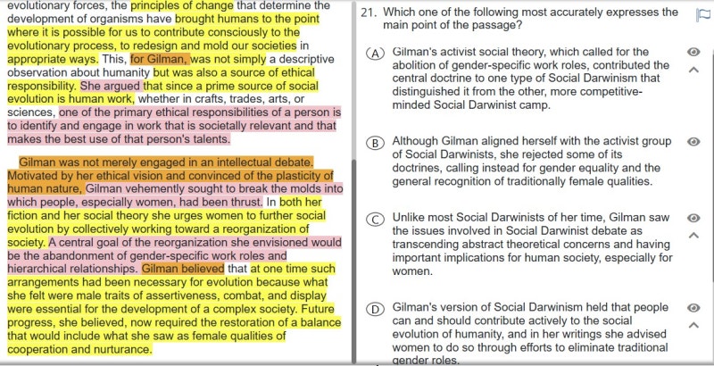 LSAT RC 최적화된 독해법 - 실전 응용 (12): PT 83 - RC 네번째 지문 문제 해설