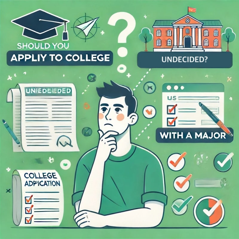 [Undecided?] VS [With a Major?] 어떻게 지원하는 것이 유리한가요?