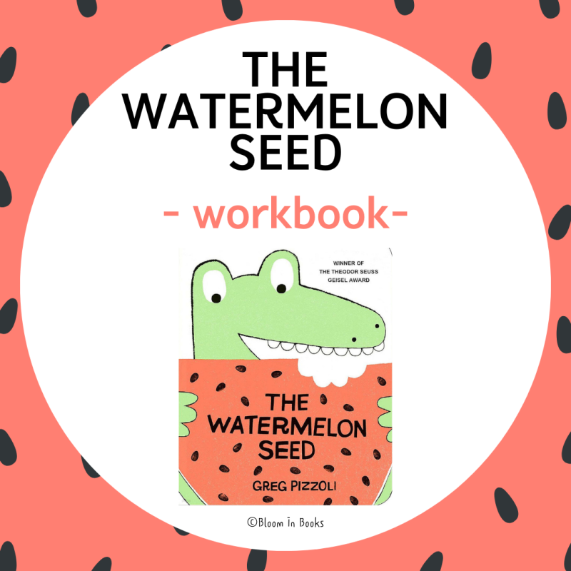 The Watermelon Seed (수박씨를 삼켰어!) 독후활동 유아 영어학습지 워크북