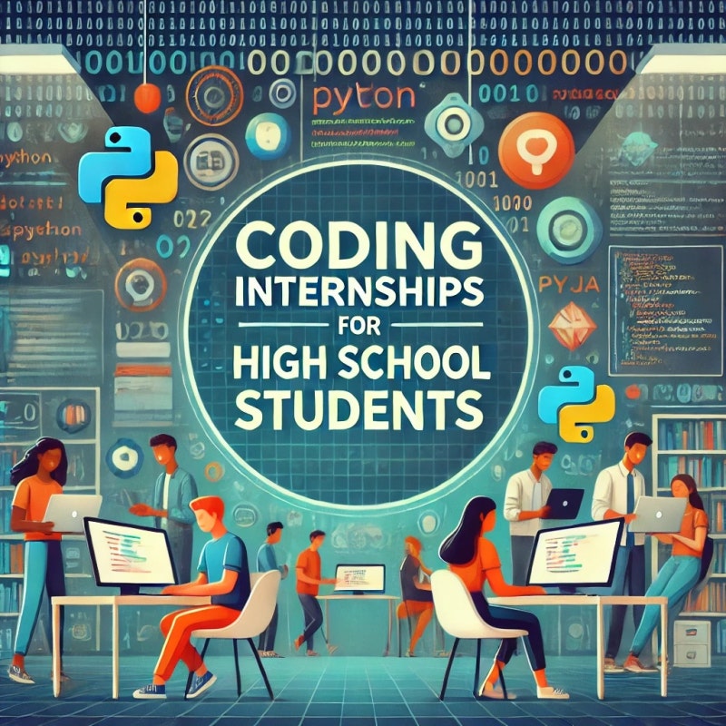 12-Coding Internships for High School Students (코딩 인턴십 12 가지)