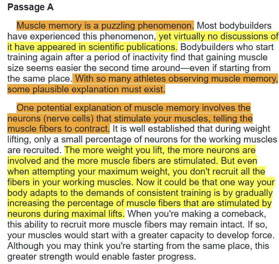 LSAT RC 키워드 위주 독해 Exercise - PT79_Section 4_Passage 1 핵심 하이라이트