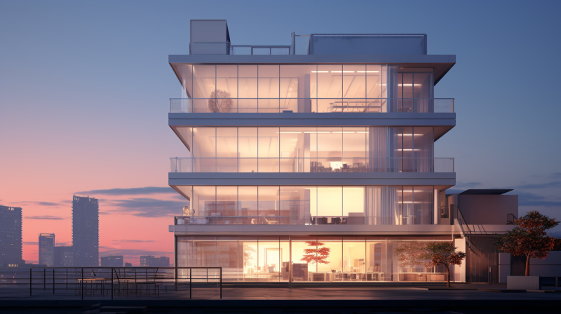 #0103 도심속에서 무난하게 신축할만한 꼬마빌딩디자인 no.155