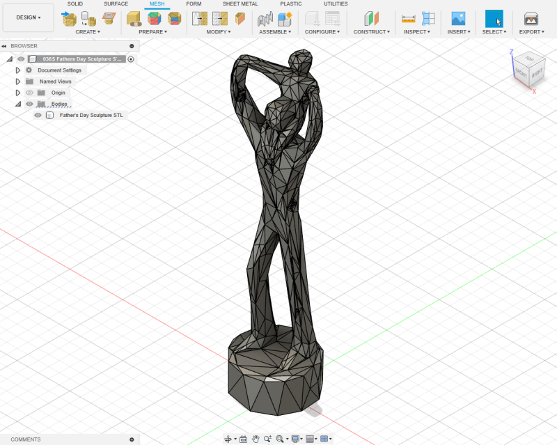 하루 하나 3D모델링! 036S Low Poly Convert Modeling #MeshReduce #ConvertMesh