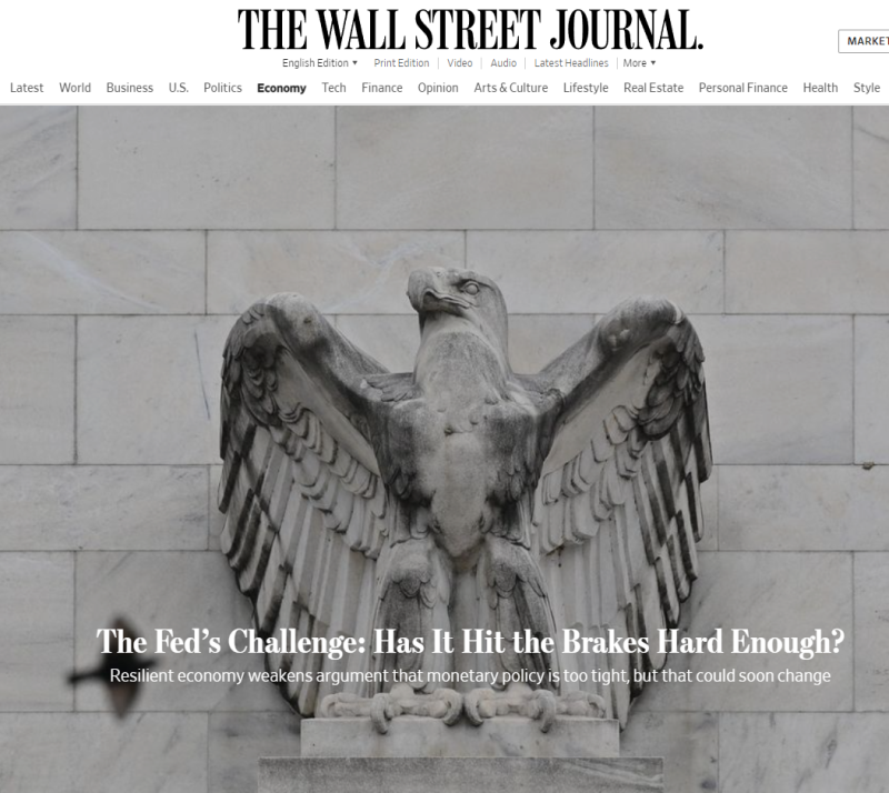 [속보효] 3월 FOMC 회의를 앞두고 발표된 WSJ 닉티미라오스 기자의 천기누설!