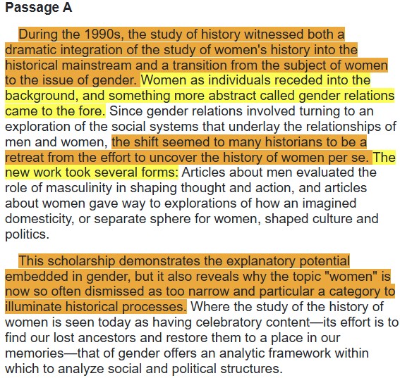 LSAT RC 키워드 위주 독해 Exercise - PT77_Section 4_Passage 3 (PT145_Section 1 ...