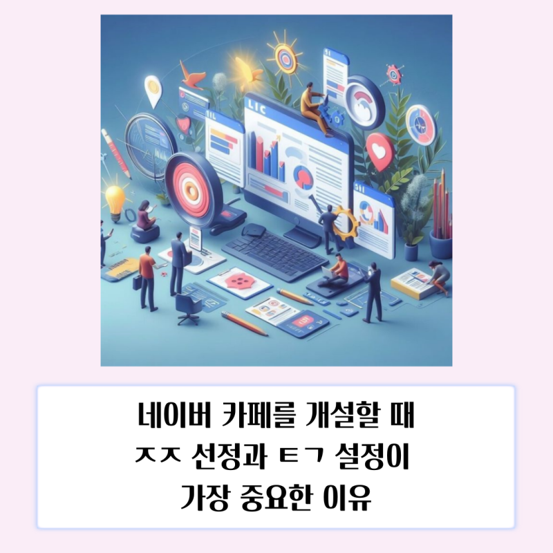 댓글 43 네이버 카페를 개설할 때 ㅈㅈ 선정과 ㅌㄱ 설정이 가장 중요한 이유