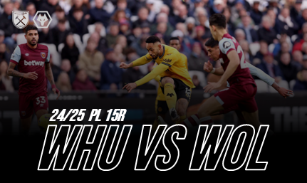 [승부 예측] PL 15R 웨스트햄 vs 울버햄튼: '경질' 혹은 '강등' 유력 ! 위기의 두 팀이 만난다
