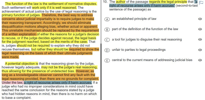 댓글 : LSAT RC 키워드 위주 독해 Exercise - PT143_Section 2_Passage 1: Q10 정답 단서 ...