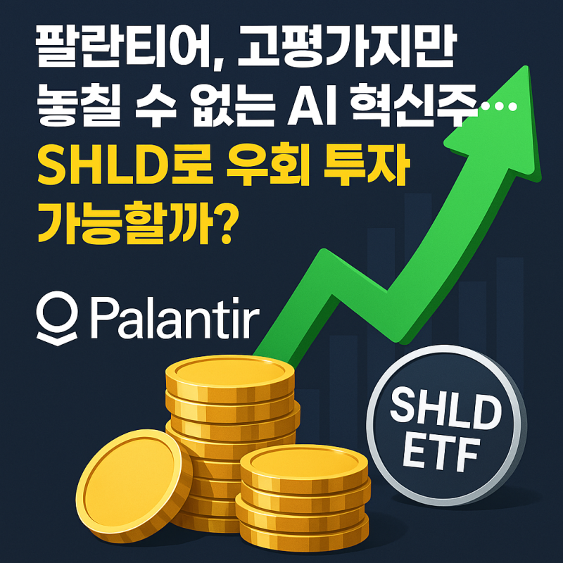 데이터와 AI의 끝판왕, 팔란티어 투자? (Feat. SHLD ETF)