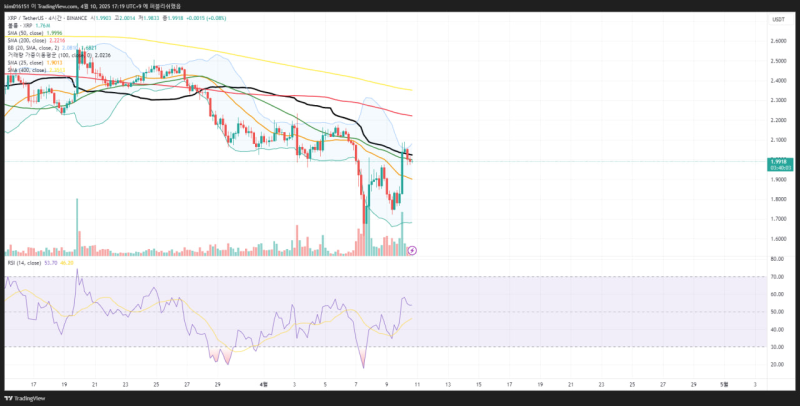 25년 4월10일 17시 Xrp 흐름 폴 앳킨스 위원장 인중 증인