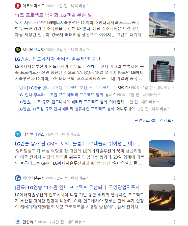 🔵2차전지의 반격, ESS? (LG에너지솔루션)