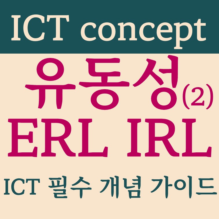 ICT 필수개념 : ERL IRL 외부,내부 범위 유동성