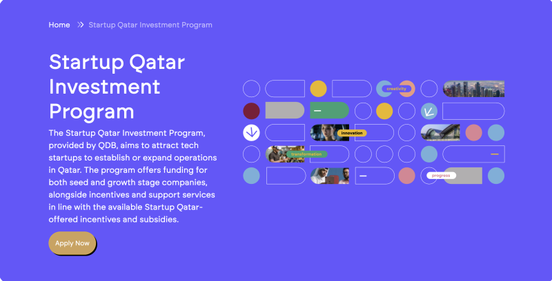 [GCC] 카타르 스타트업 투자 및 지원, Startup Qatar Investment Program(최대 50만불, 500만불)