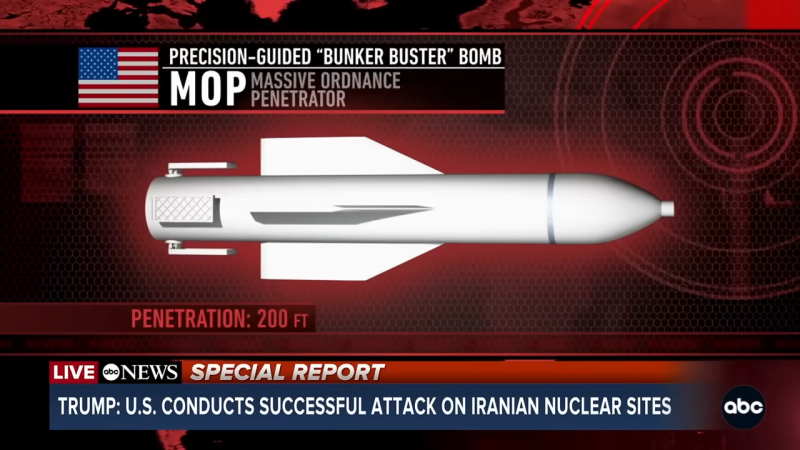 벙커버스터 뜻, B2 뜻, MOP 뜻, How the 30,000-pound "bunker buster" bomb works ...