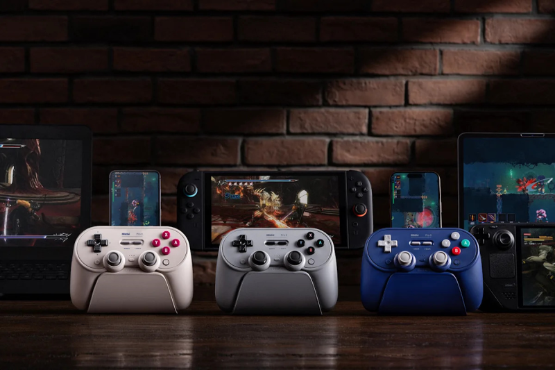 8BitDo 신형 컨트롤러 출시 동향: Pro 3 및 SN30 Pro 스페이스 그레이 에디션