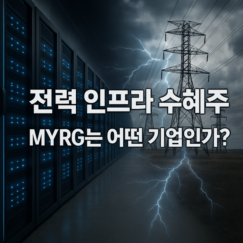 데이터센터부터 송전망 현대화까지: 미국 전력 인프라 수혜주 MYR Group(MYRG)