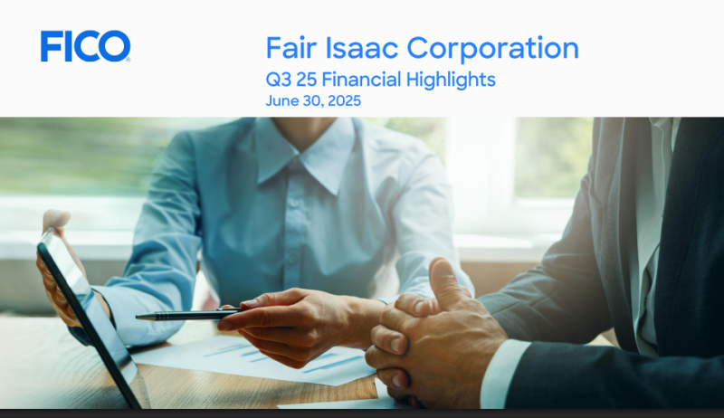 Fair Isaac Corporation (FICO) 2025년 3분기 실적발표 및 컨퍼런스콜 상세 분석