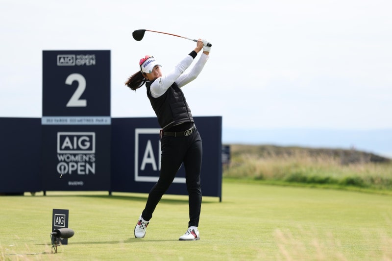 김아림, 메이저대회 2승에 도전…미국LPGA투어 AIG 위민스오픈 3R, 日 야마시타에게 1타 뒤진 단독 2위…오늘밤 10시20분 챔피언조로 4R 시작…김효주 11위,김세영 18위