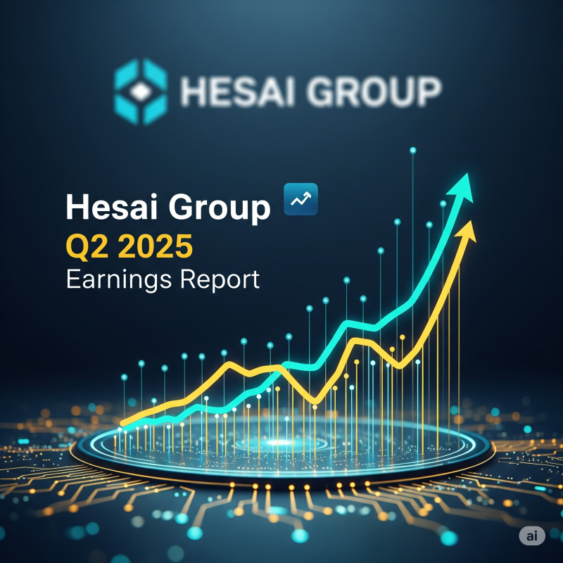 Hesai Group(HSAI) 2025년 2분기 실적발표 및 컨퍼런스콜 상세 분석