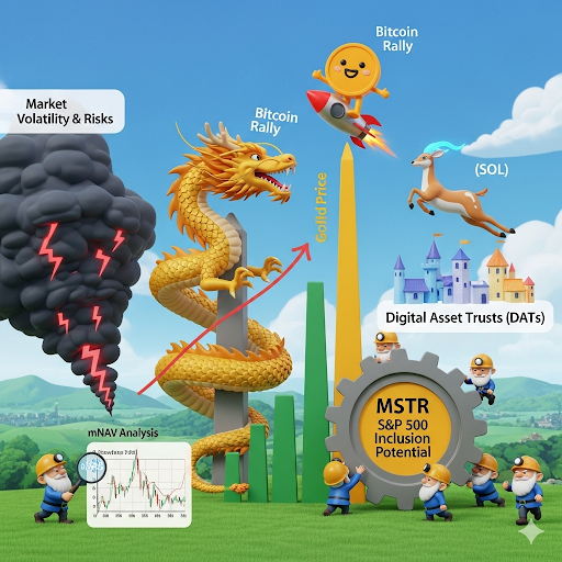 📈금, 솔라나, MSTR 시장 동향 분석