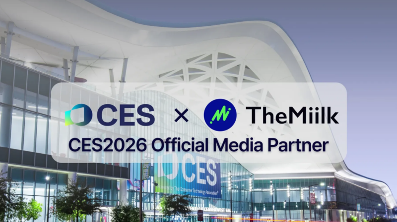 "더밀크, CES2026 공식 미디어"... CTA와 3년 연속 파트너십 체결