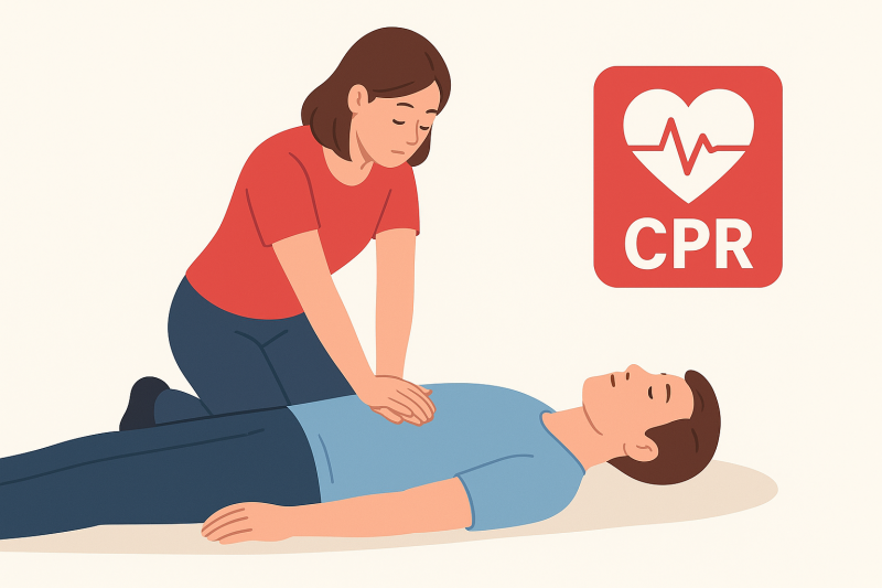 생명을 살리는 심폐소생술(CPR) 하는 방법