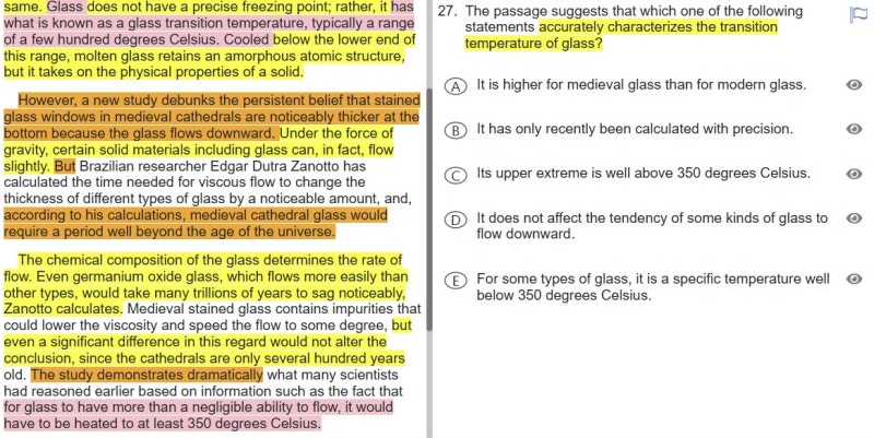 LSAT RC 키워드 위주 독해 Exercise - PT143_Section 2_Passage 4: Q27 정답 단서 ...