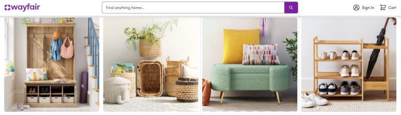 홈데코 리테일러 Wayfair AI트랜스포메이션 추진으로 제품 데이터를 관리하고, 고객 경험을 향상시키는 데 성공하다