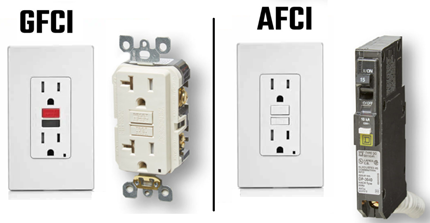 127. GFCI 및 AFCI 차이점은 무엇인가?