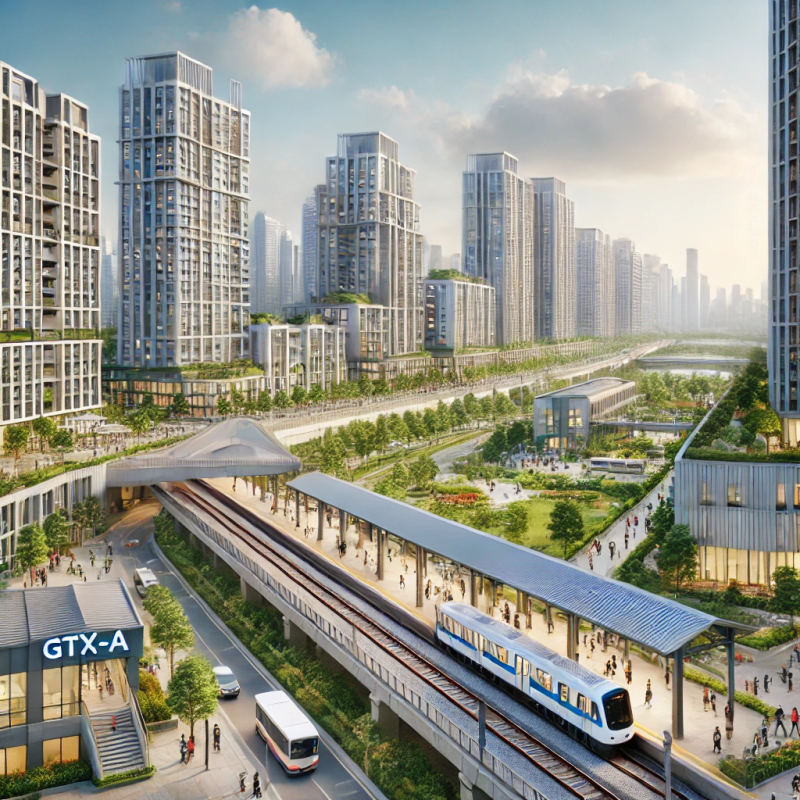 파주운정 등 GTX-A 역세권 아파트 가격 흐름은?