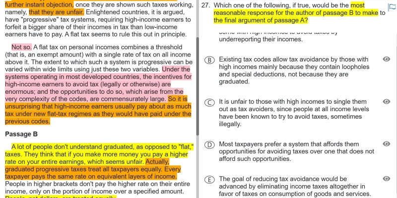 LSAT RC 키워드 위주 독해 Exercise - PT147_Section 3_Passage 4: Q27 정답 단서 ...