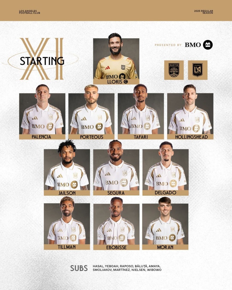 손흥민, 부앙가 결장 - LAFC 오스틴 원정 승률 44%